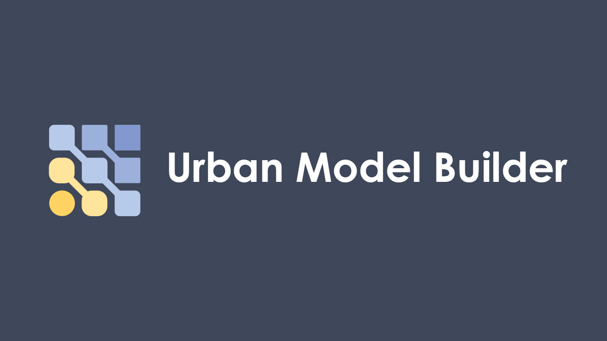 Urban Model Builder